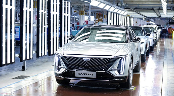 First Pre Production Cadillac LYRIQ Rolls Off Assembly Line in China
